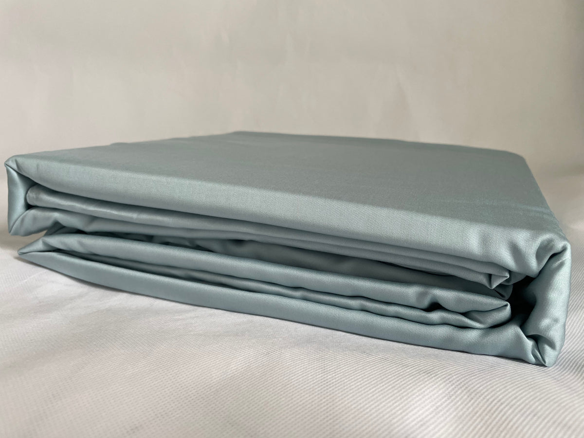 Bamboo Sheet Sets - Duck Egg Blue – Silk and More site